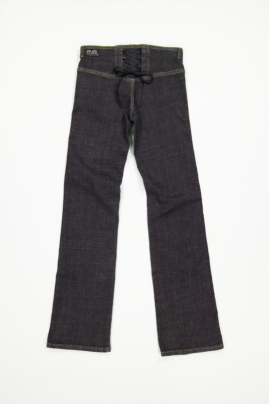 Bootcut Corset Jeans 2002. Low Rise. Black Cloud – BY BETTINA LIANO